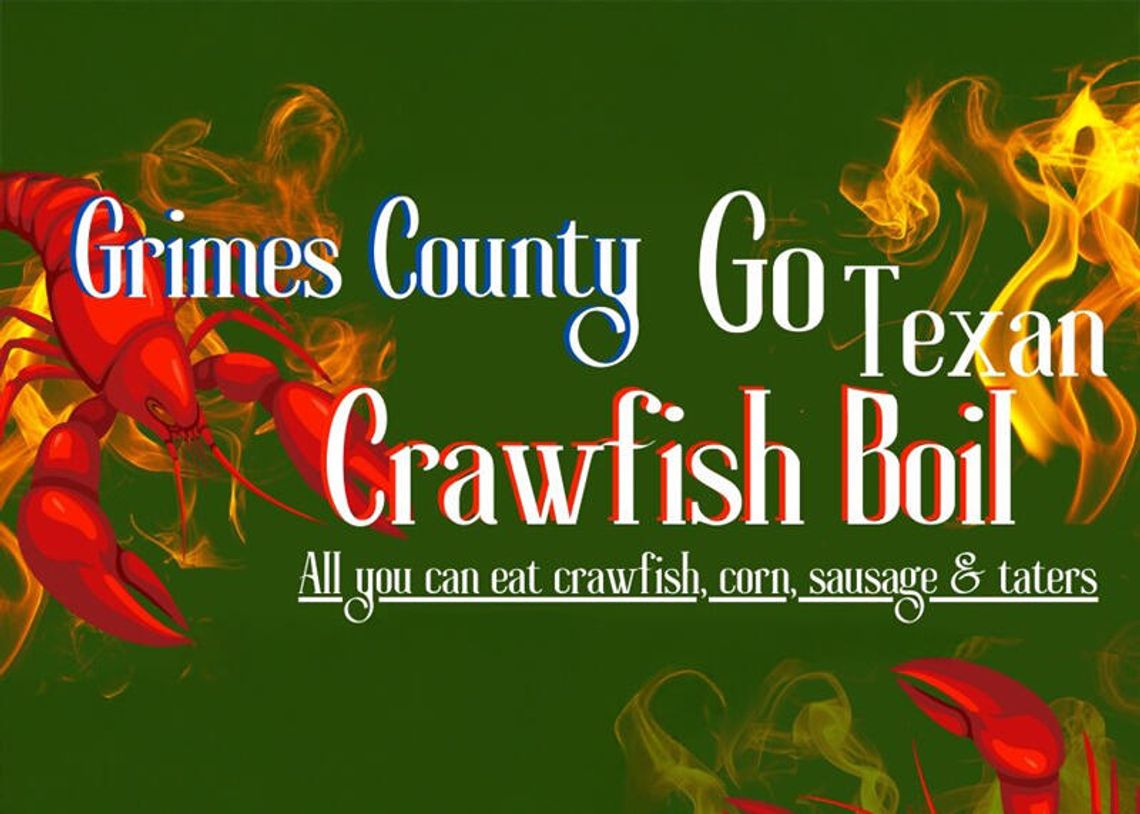 Go Texan Crawfish Boil March 18